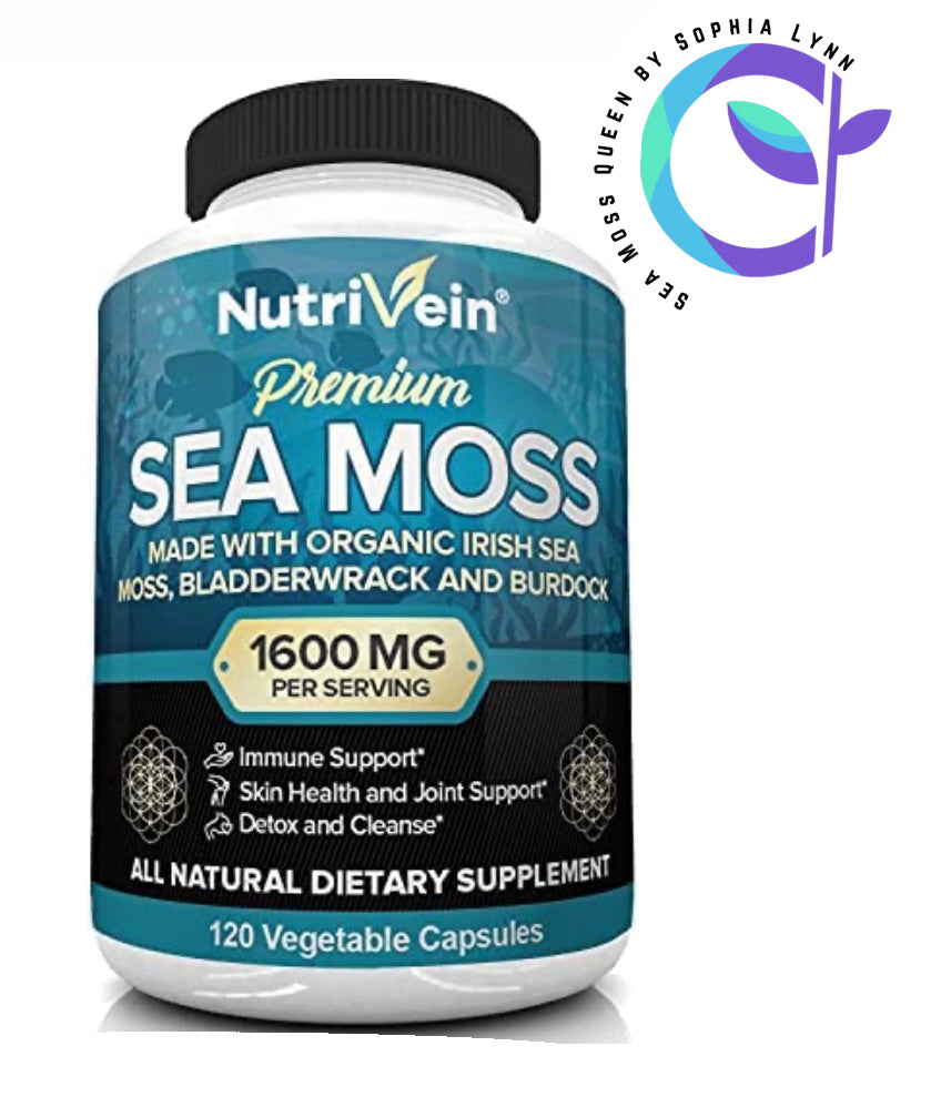 Sea Moss Capsules – Sea Moss Queen by Sophia Lynn